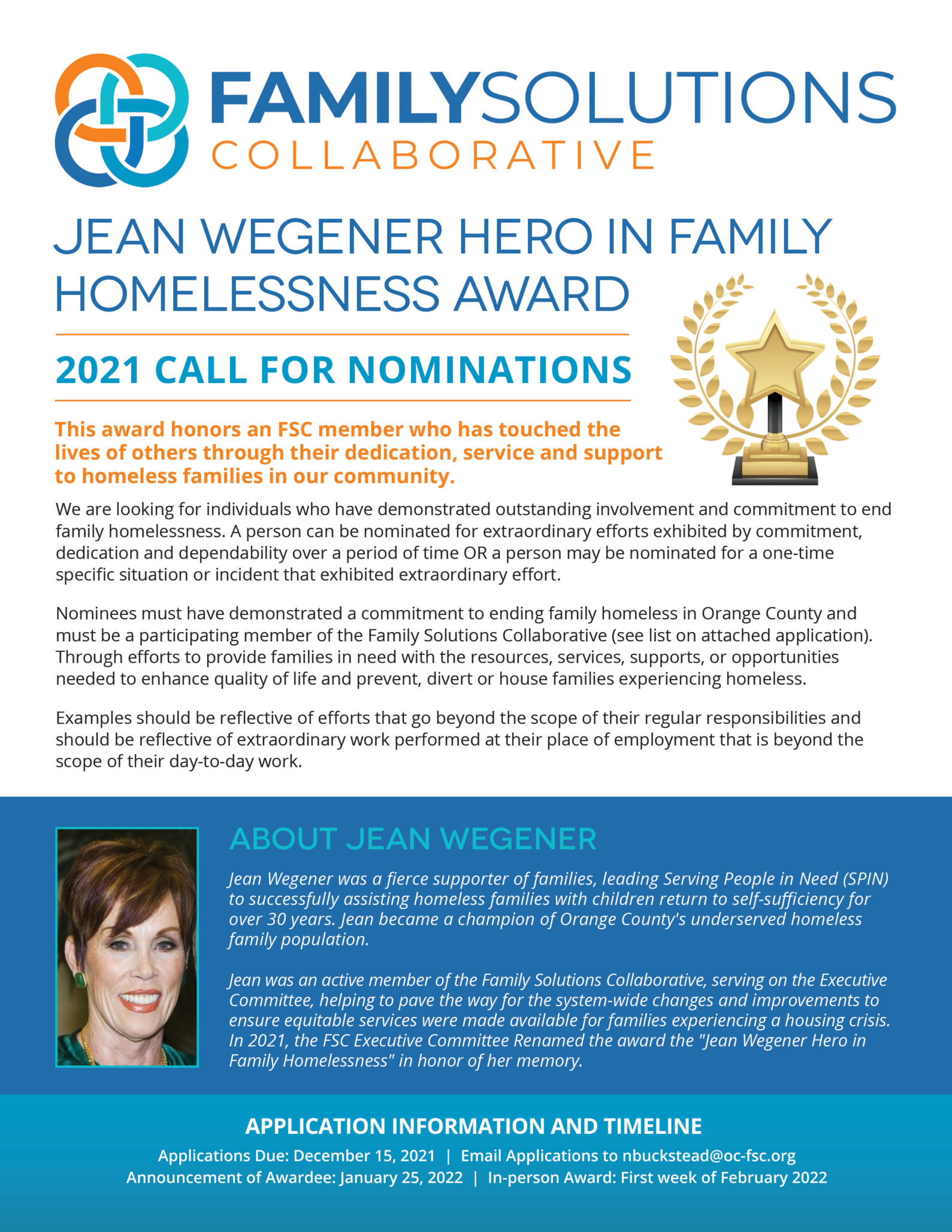 Hero in Family Homelessness - Family Solutions Collaborative